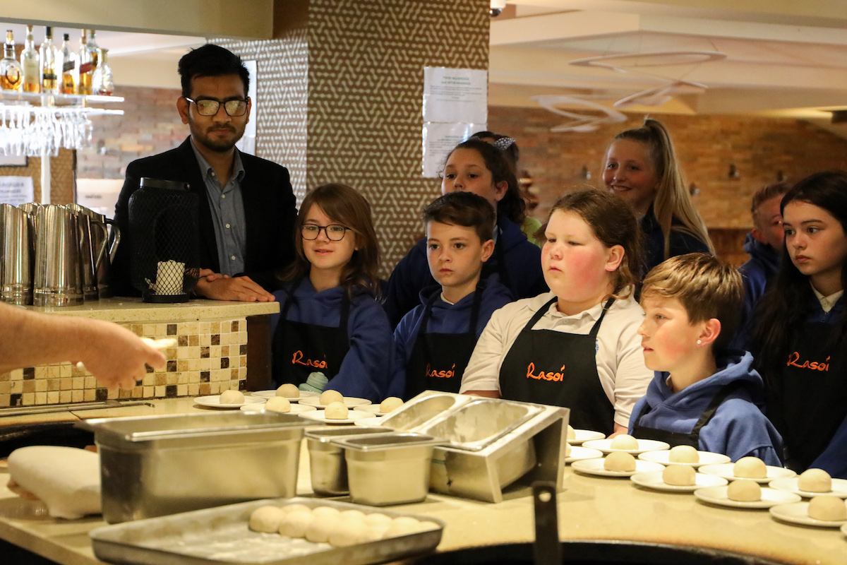 Rasoi’s Cooking Class with Pontlliw Primary School - Rasoi Waterfront